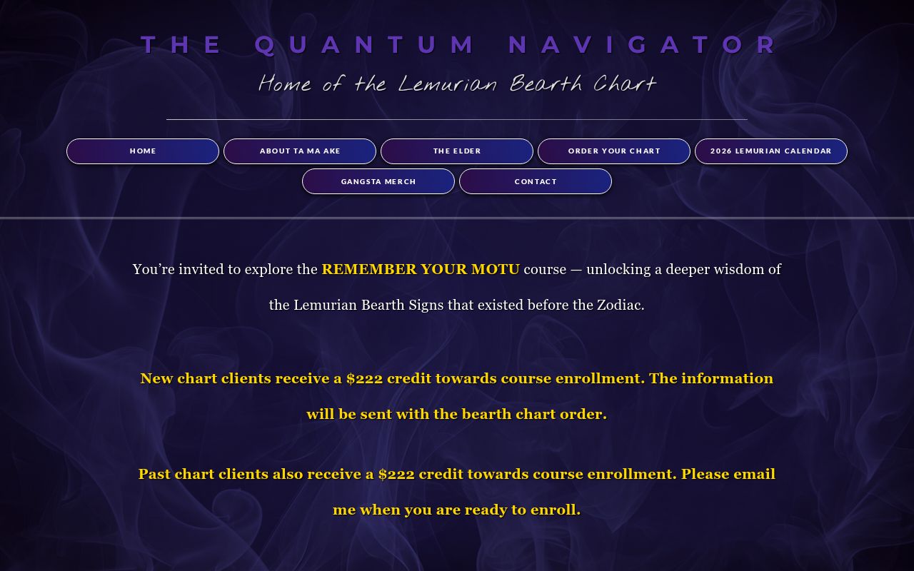 QUANTUM NAVIGATOR